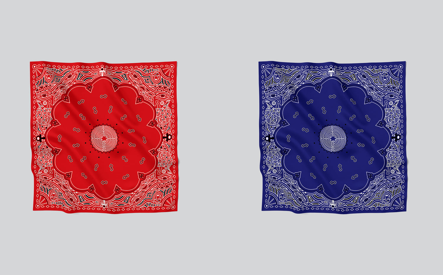 The Origin of Gangs : Bloods & Crips Bandanas – KAMDANA